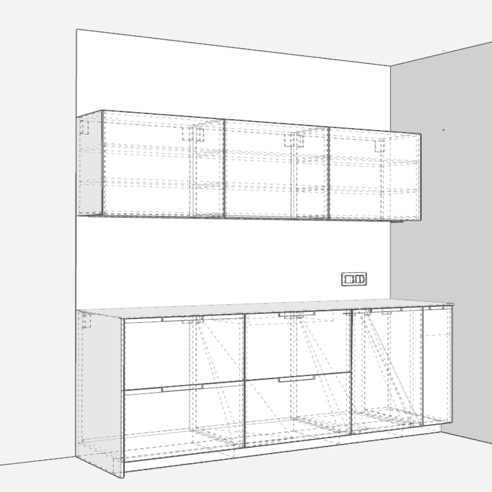 How to measure Faktum kitchen fronts correctly?